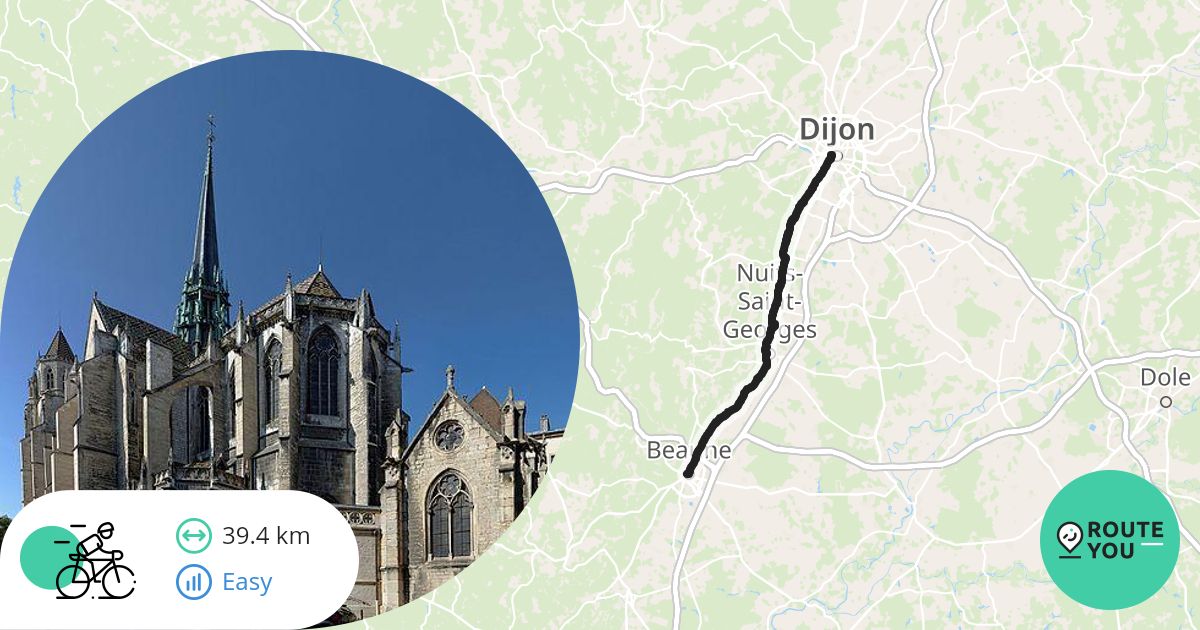 A3.2a Racebike : Itinéraire d’approche Via Lemovicensis Dijon-Beaune ...