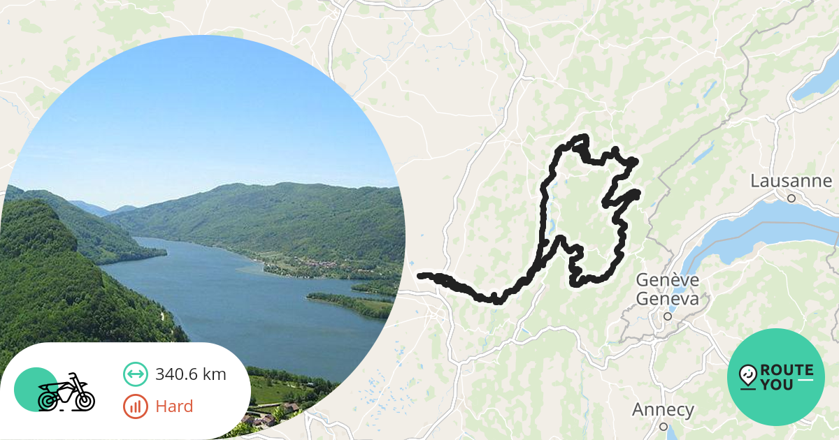 Route des lacs - Balade à moto | RouteYou