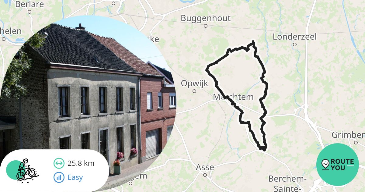 Ten Houte naar Torenhof - Mountainbikeroute | RouteYou