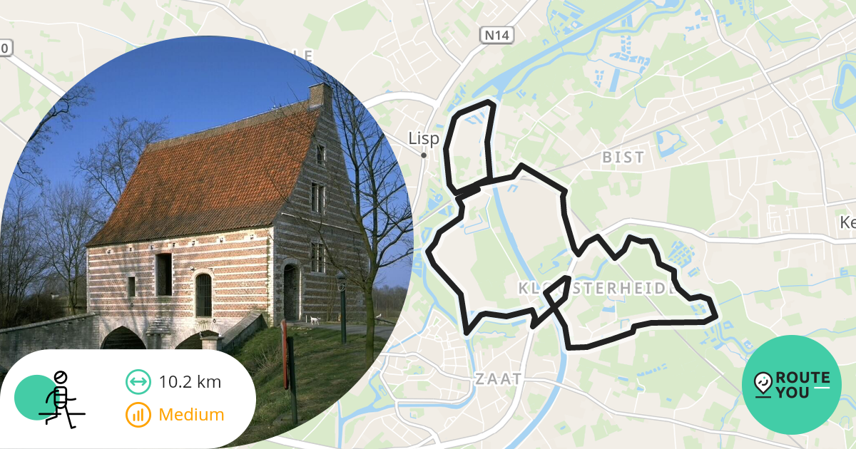 Lier langs de Nete - Recreatieve wandelroute | RouteYou