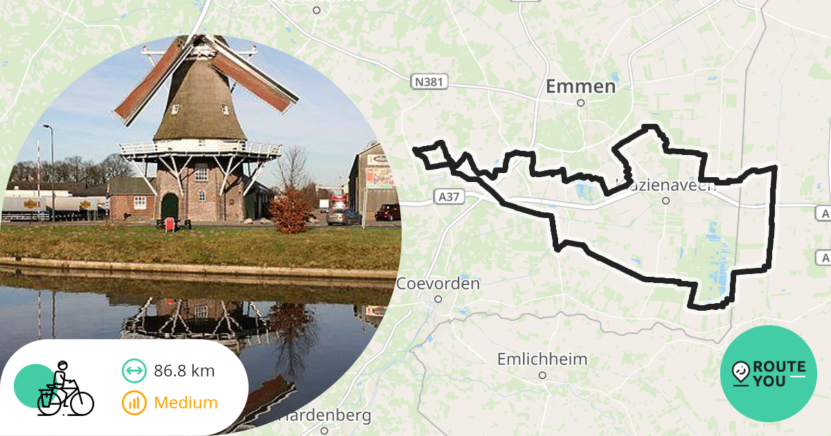Op Fietse - Recreatieve fietsroute | RouteYou