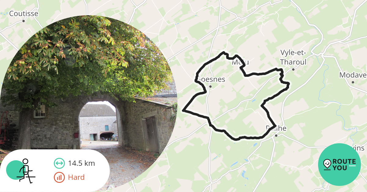 Vyle-et-Tharoul - Wandelroute | RouteYou