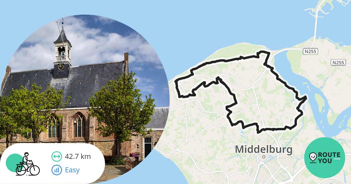 Rondtocht door Noord-Oost Walcheren (via fietsknooppunten ...