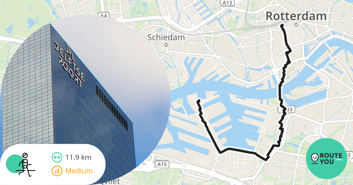 rotterdam heijplaat - Recreatieve wandelroute | RouteYou