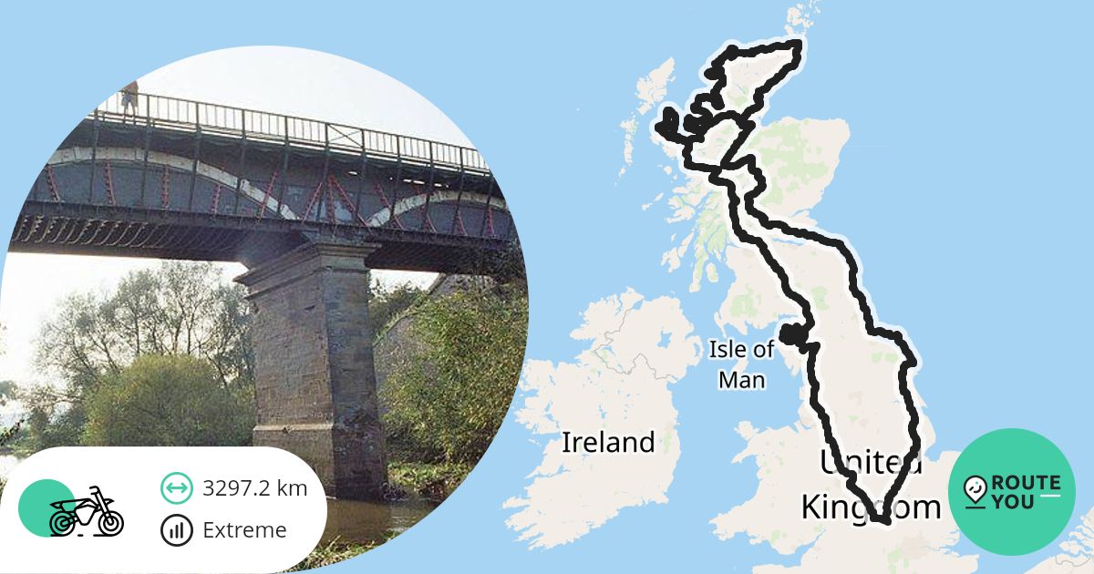 Scotland NC500, Isle Of Skye, Lake District - Touring motorcycle route ...