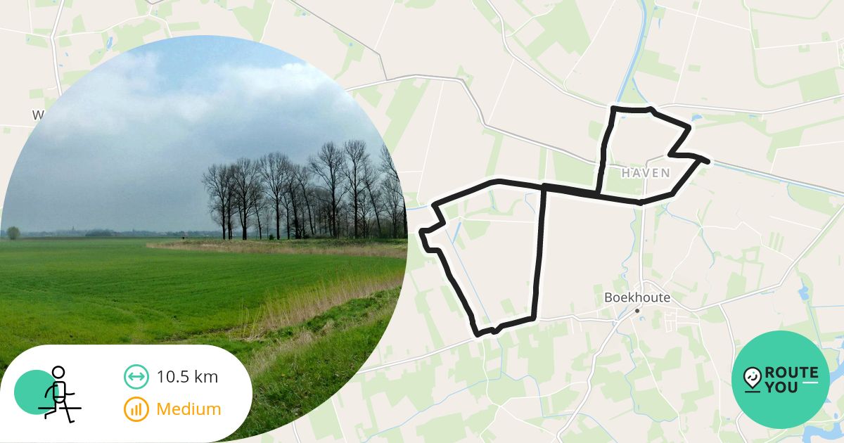 Boerke Op Stap - Draadroute - Wandelroute | RouteYou