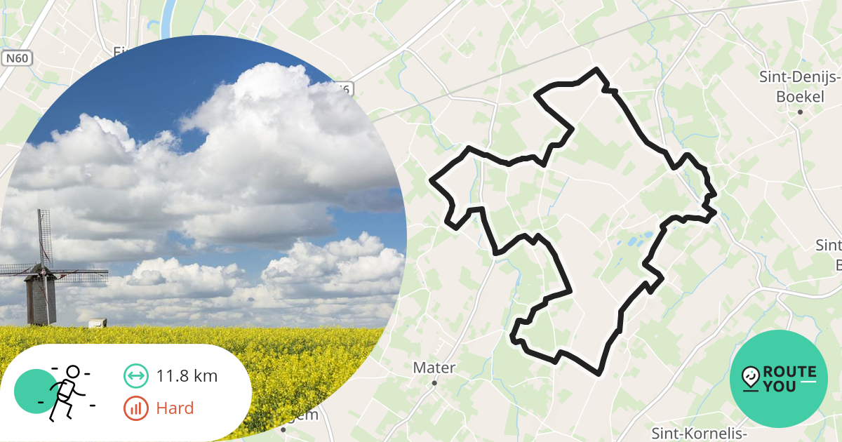 100km-run training route in Welden - Running/jogging route | RouteYou
