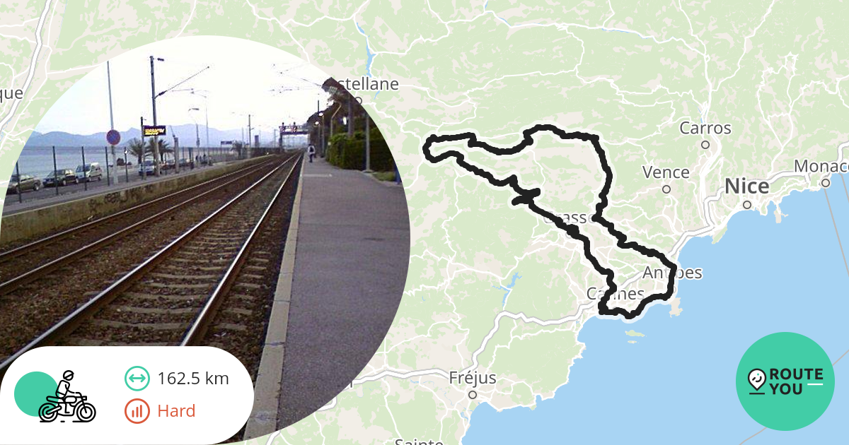 road trip route napoleon - Itinéraire à moto | RouteYou