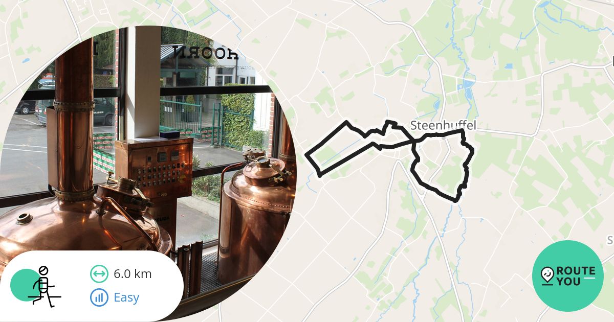 Steenhuffel wandeling - Recreatieve wandelroute | RouteYou