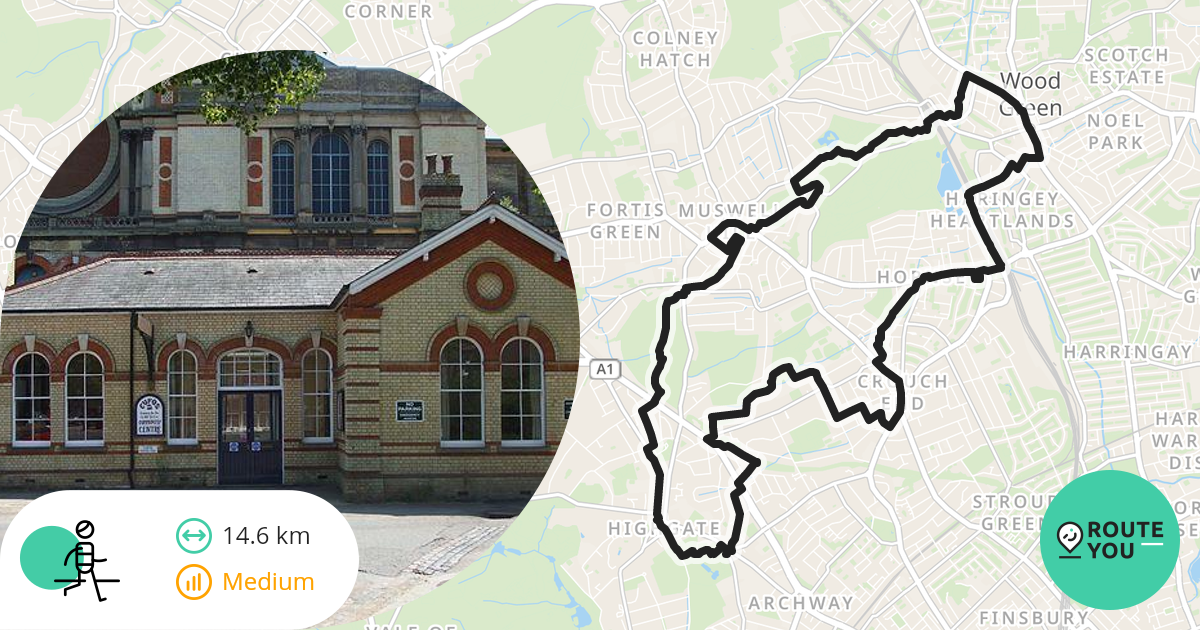 Wood Green, Alexandra Palace, Muswell Hill, Highgate, Crouch End ...