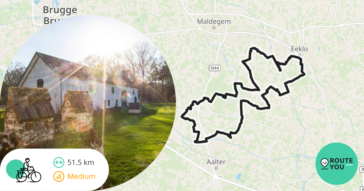Van het Drongengoed naar het Leen fietsroute - Recreatieve fietsroute ...