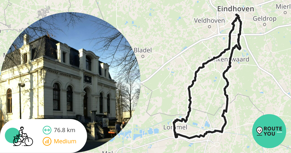 LOMMEL-EINDHOVEN - Fietsroute | RouteYou