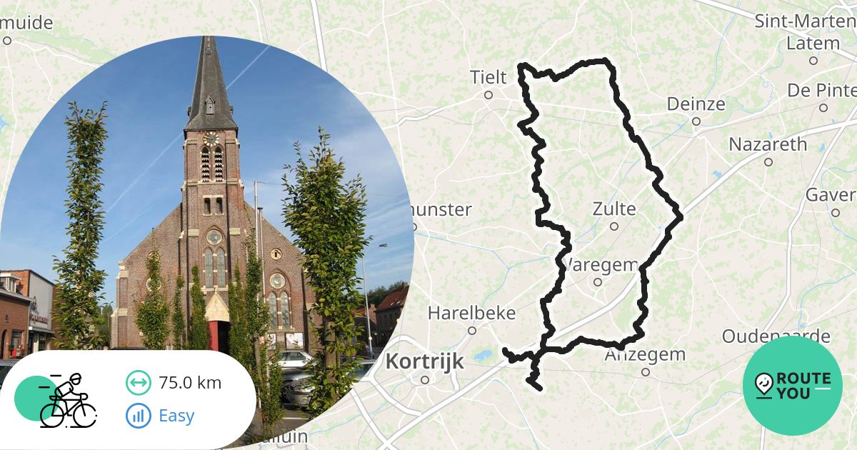 Briek Schotte 100 jaar - Racefietsroute | RouteYou