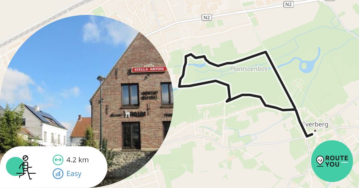 Wandeling Everberg - Warandebos en Abdij - Recreatieve wandelroute ...