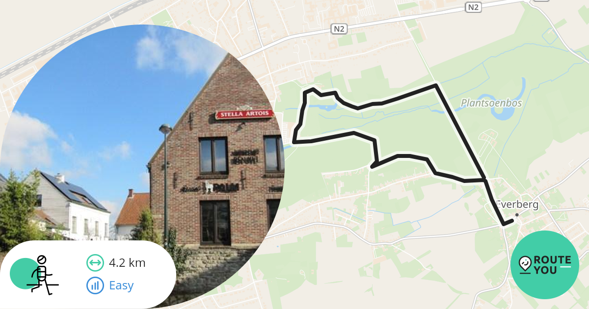 Wandeling Everberg - Warandebos en Abdij - Recreatieve wandelroute ...