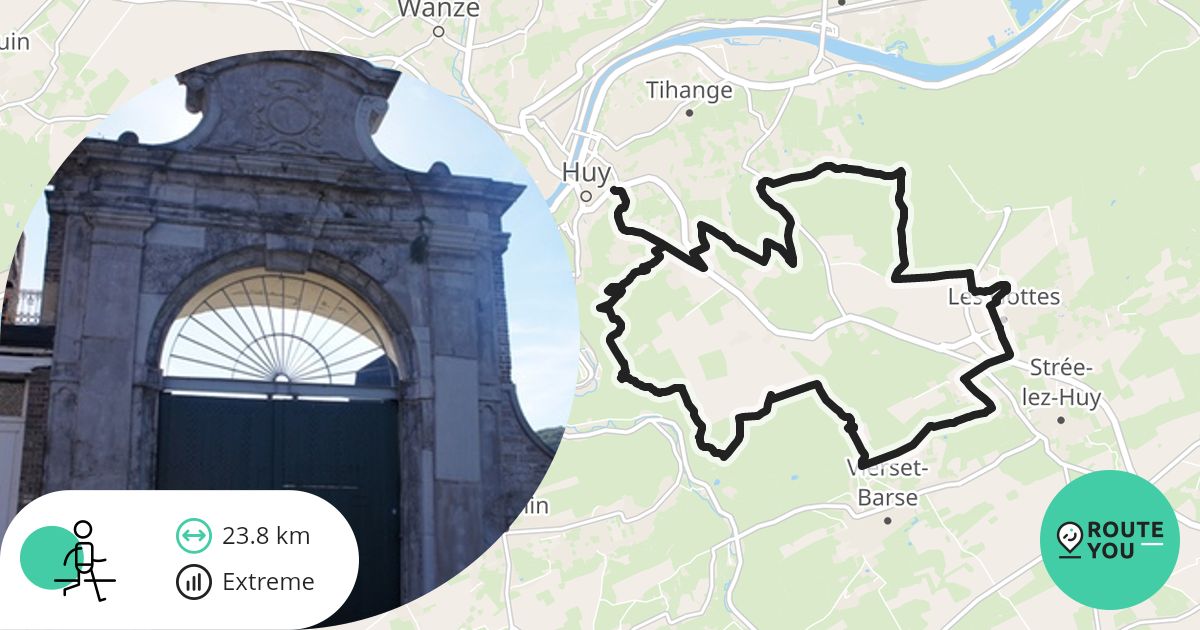 Wandeling Hoei - Wandelroute | RouteYou