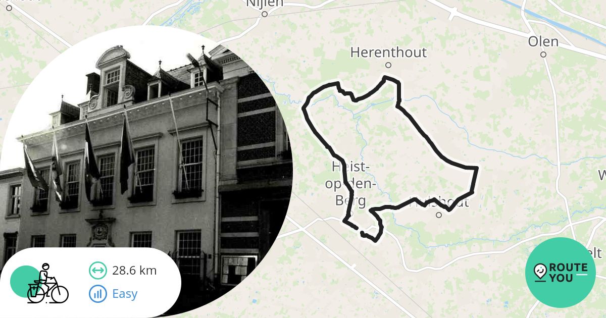 Heylen Vastgoed Classic Heist 25km - Recreatieve fietsroute | RouteYou