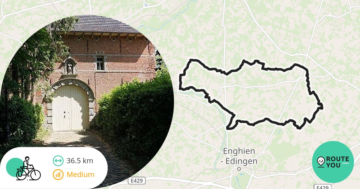 Het Pajottenland ontdekken vanuit Herne - Recreatieve fietsroute | RouteYou