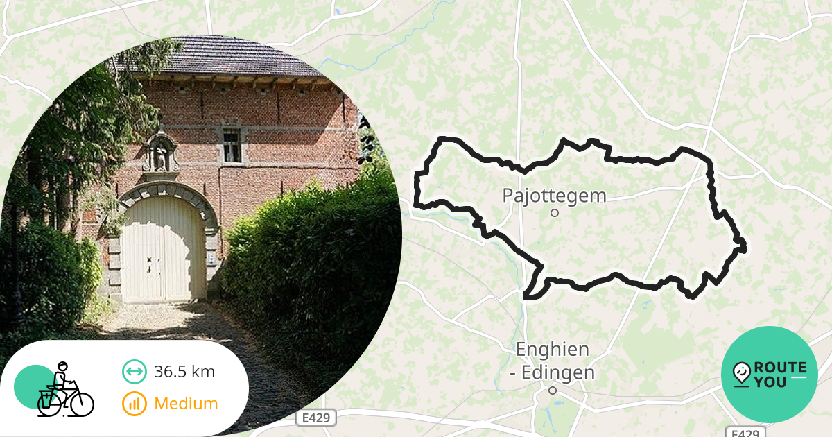 Het Pajottenland ontdekken vanuit Herne - Recreatieve fietsroute | RouteYou