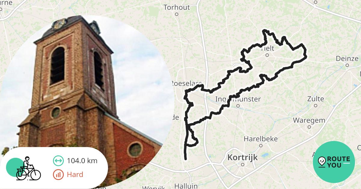 Briek Schotte XL_104 - Recreatieve fietsroute | RouteYou