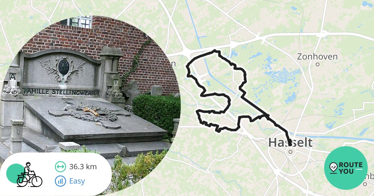 Route naar Kermt 18/7 - Recreatieve fietsroute | RouteYou
