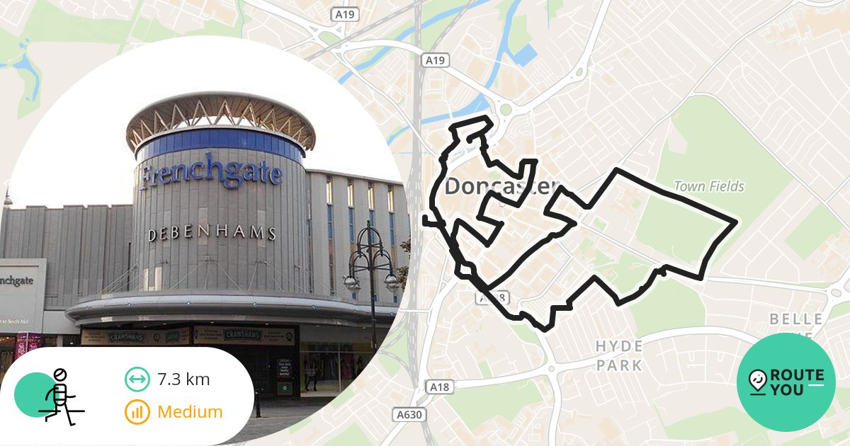 Walk through the Roman streets of Doncaster - Recreational walking ...