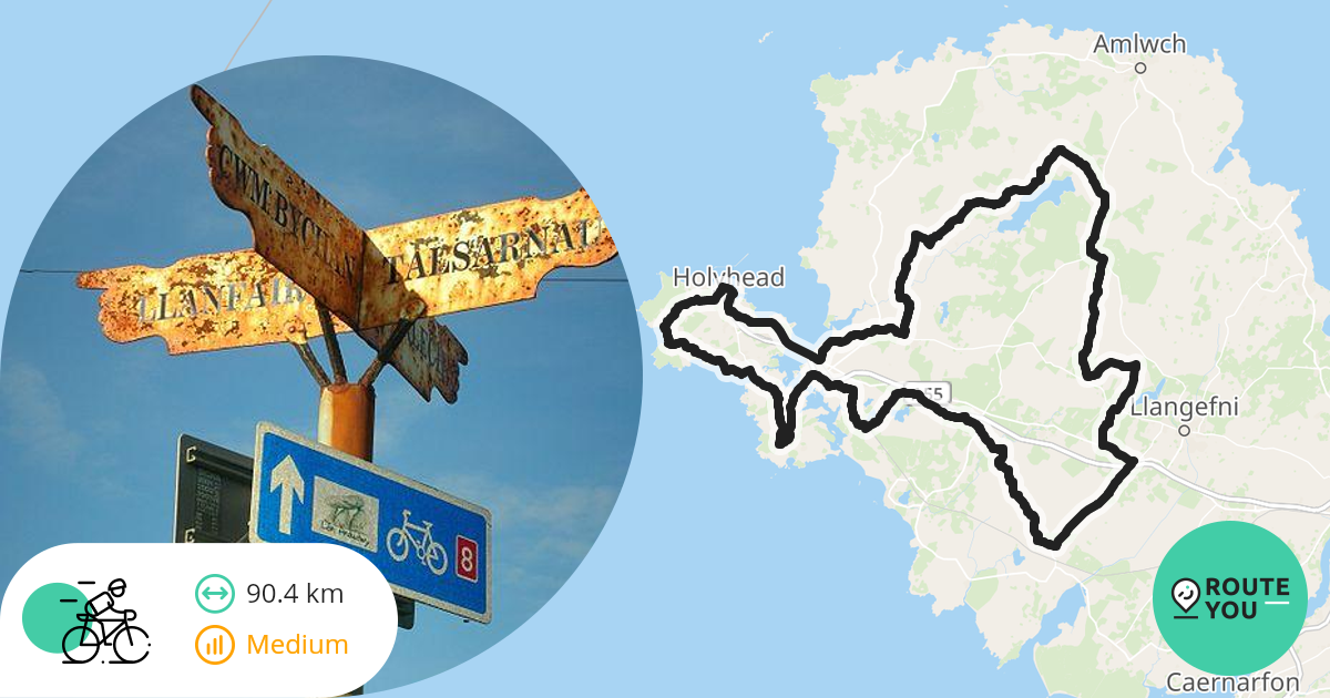 Cycling the Isle of Anglesey - Road bike route | RouteYou