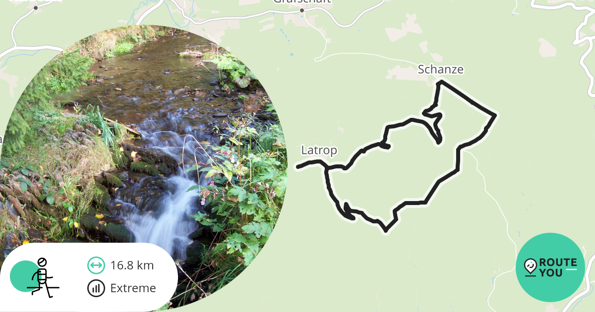 Wandelen over de toppen rondom Latrop - Recreatieve wandelroute | RouteYou