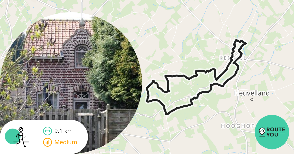 Officiële Kemmelberg Wandelroute - Recreatieve wandelroute | RouteYou