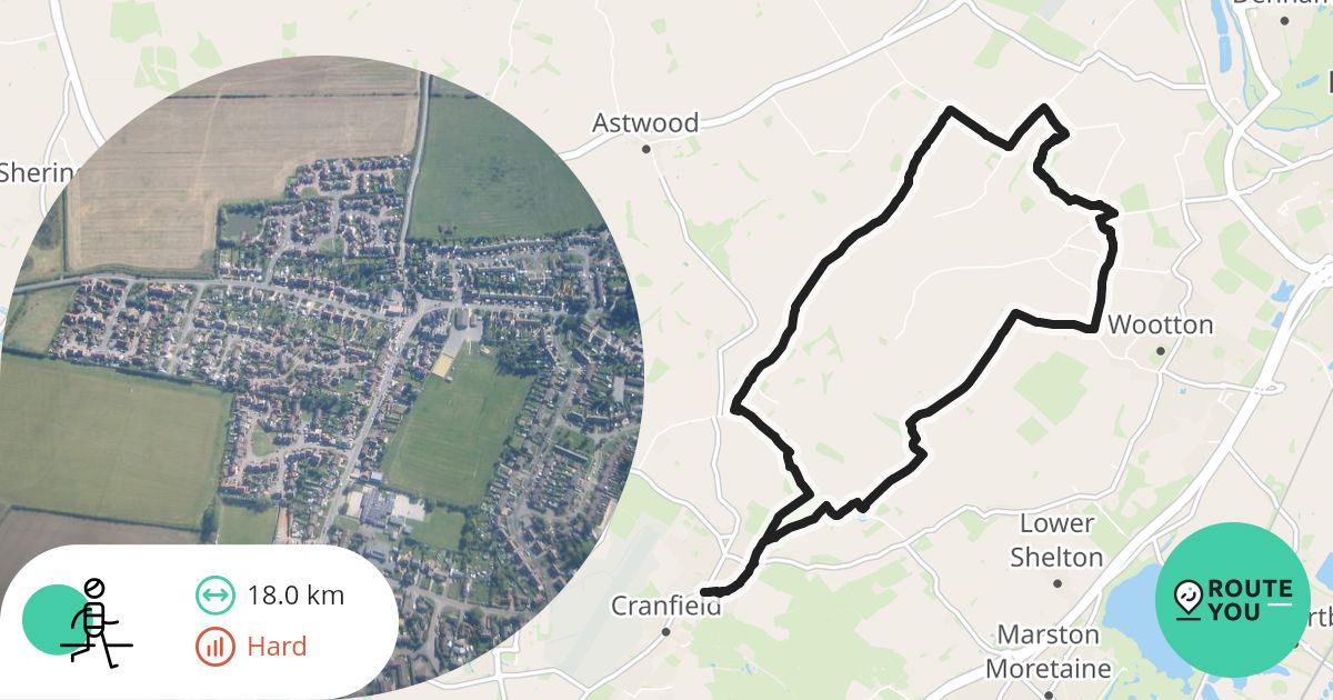 Hiking on the Clay Way and the John Bunyan Trail - Recreational walking ...