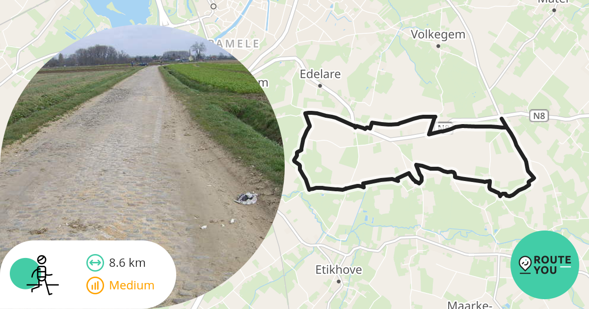 Eikenberg, Boigneberg en omgeving - Recreatieve wandelroute | RouteYou