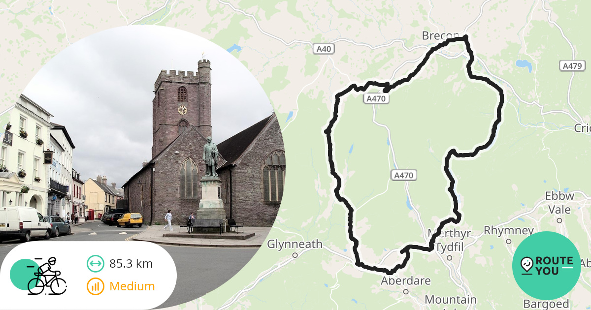 Enjoy the Brecon Beacons - Road bike route | RouteYou