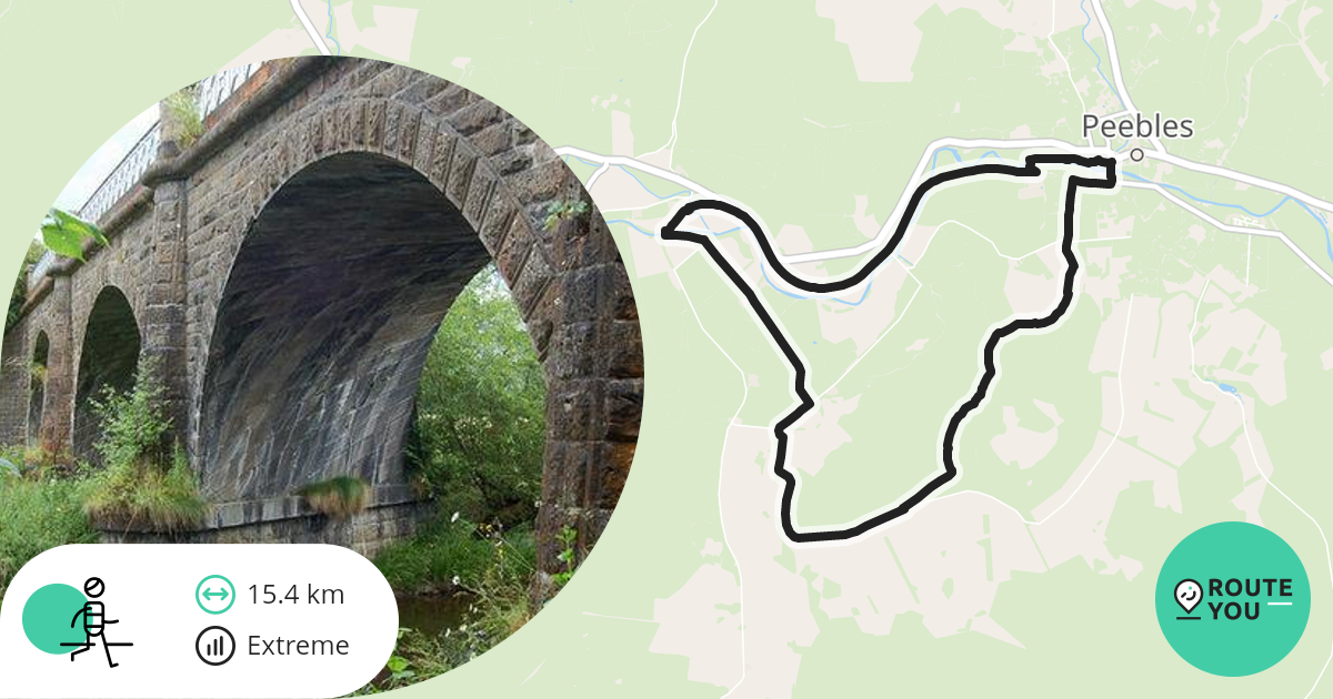 Surprising walk in Upper Tweeddale - Recreational walking route | RouteYou