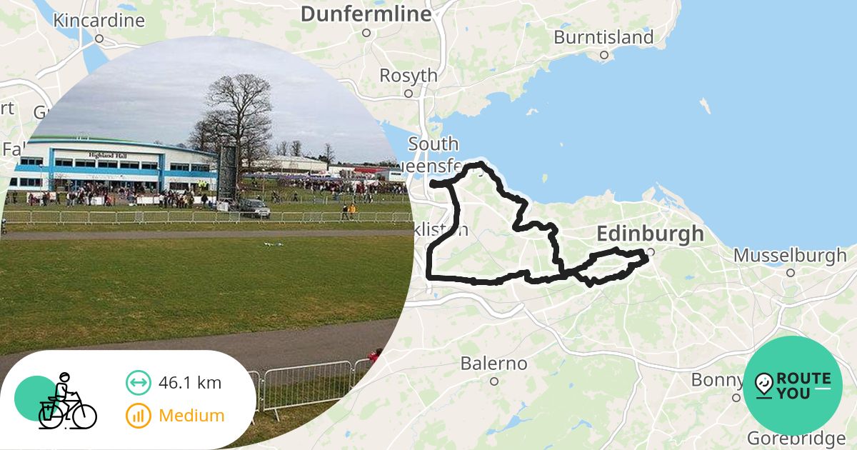 Cycling between Edinburgh and Queensferry - Recreational cycle route ...