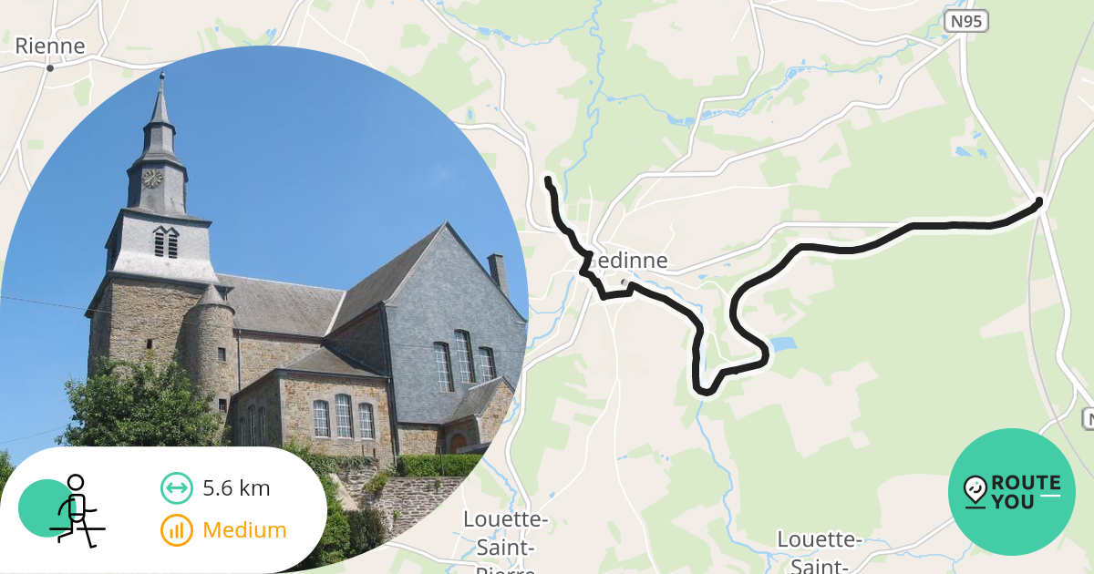 Gedinne STATION - Wandelroute | RouteYou