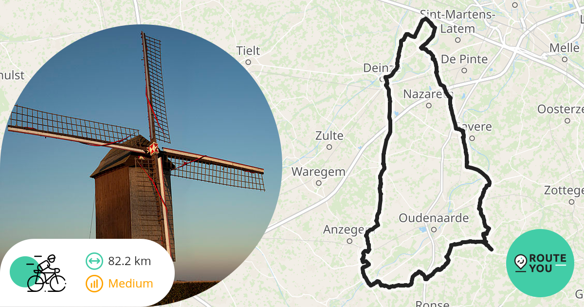 Horebeke 20191020-82 - Racefietsroute | RouteYou