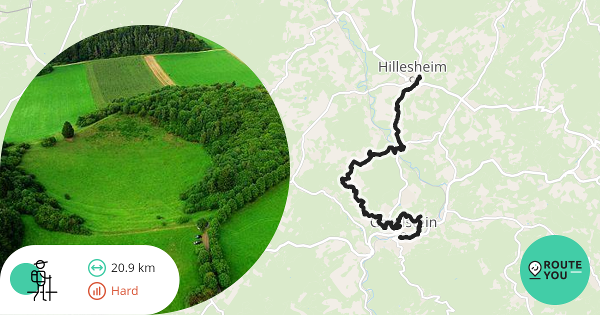 Eifelsteig - Etappe 9 von Hillesheim nach Gerolstein - Hikingroute ...