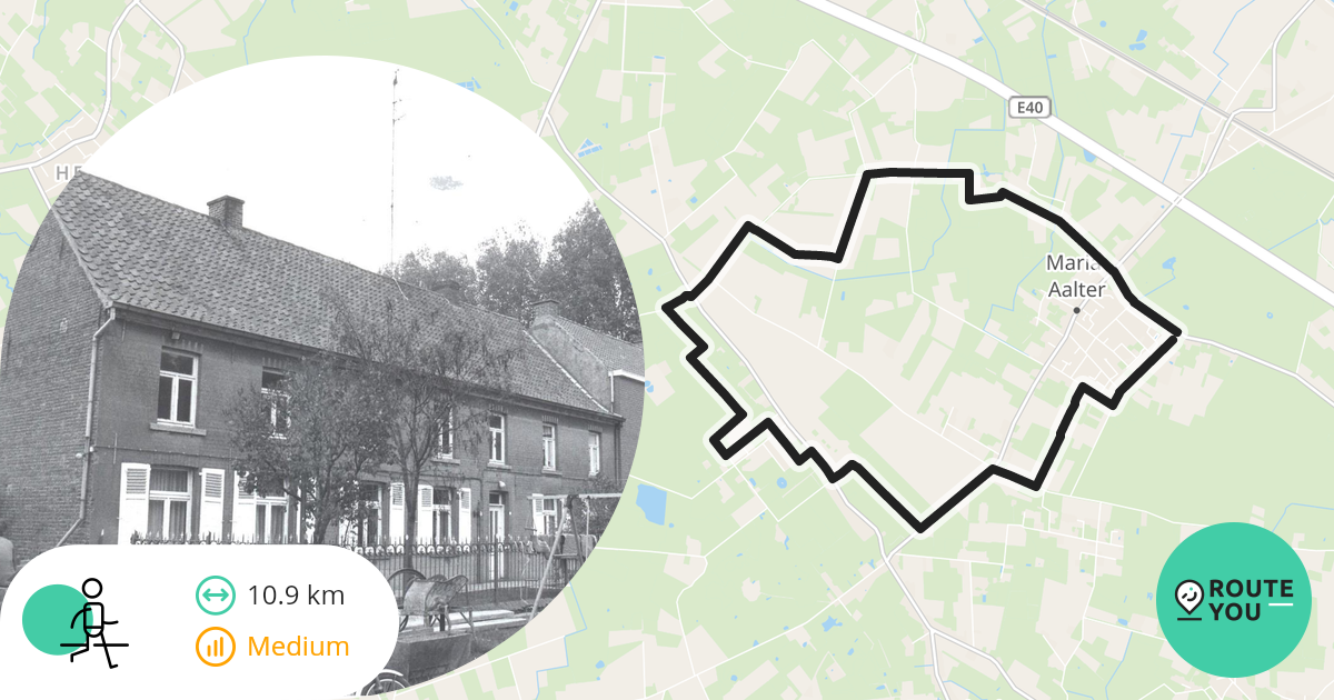 Aalter - Wandelroute | RouteYou