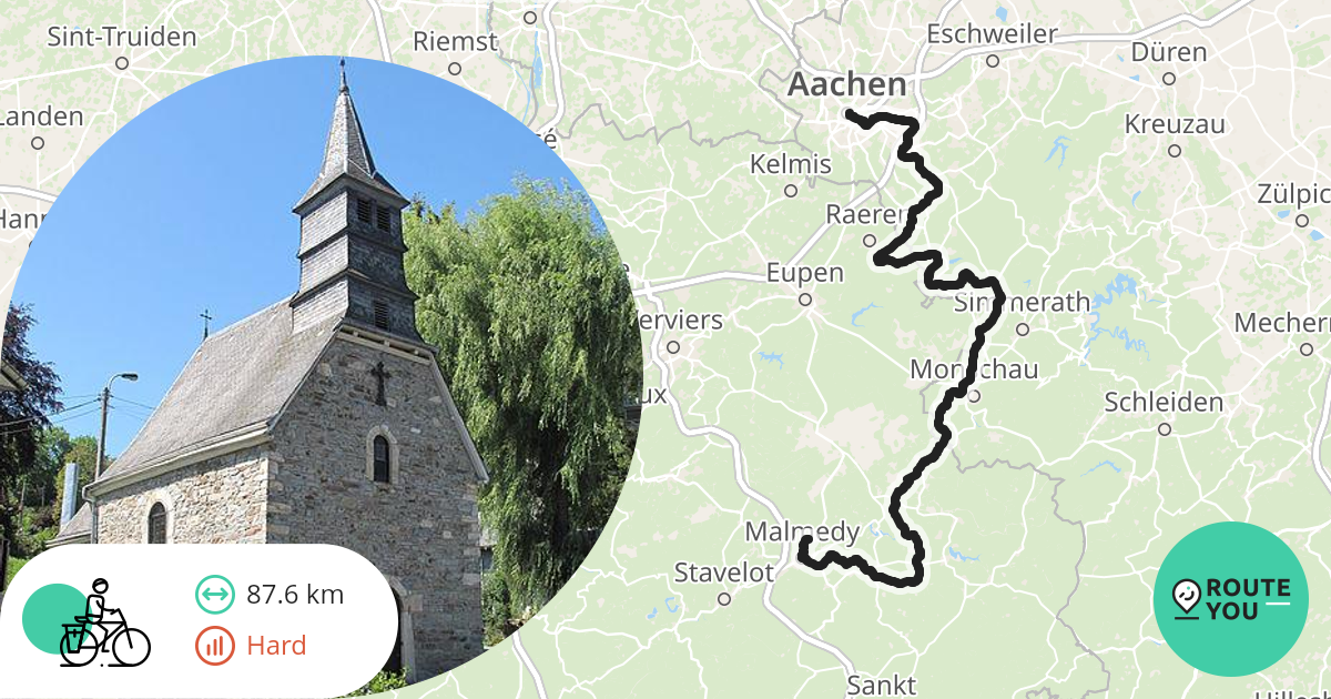 20211031_Vennbahn_Bévercé-Aken - Recreatieve fietsroute | RouteYou