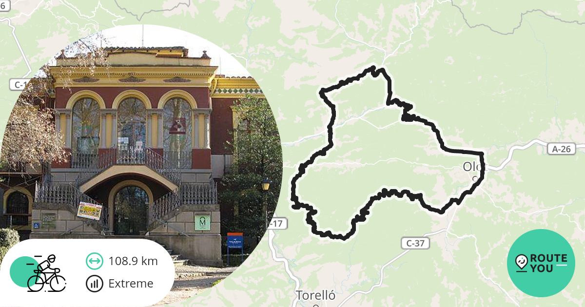 ruta por olot - Ruta ciclista de carretera | RouteYou