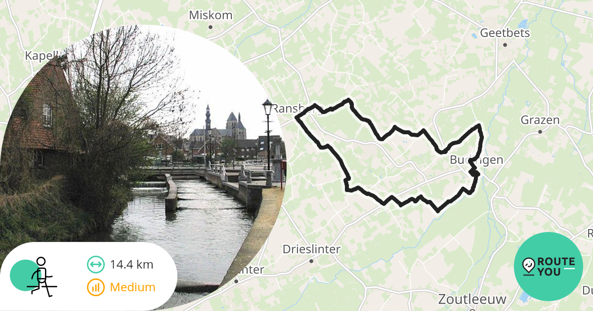 Genieten langs tal van onverharde wegen - Wandelroute | RouteYou