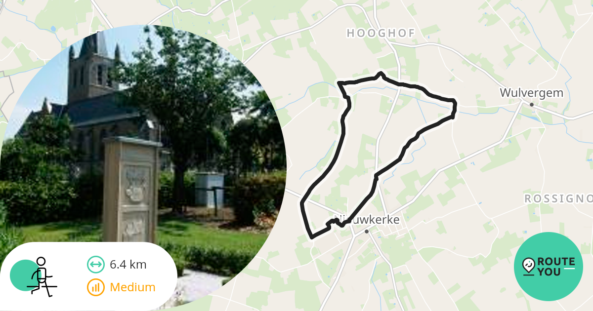 Westhoek: wandelen via GR-routes - Wandelroute | RouteYou