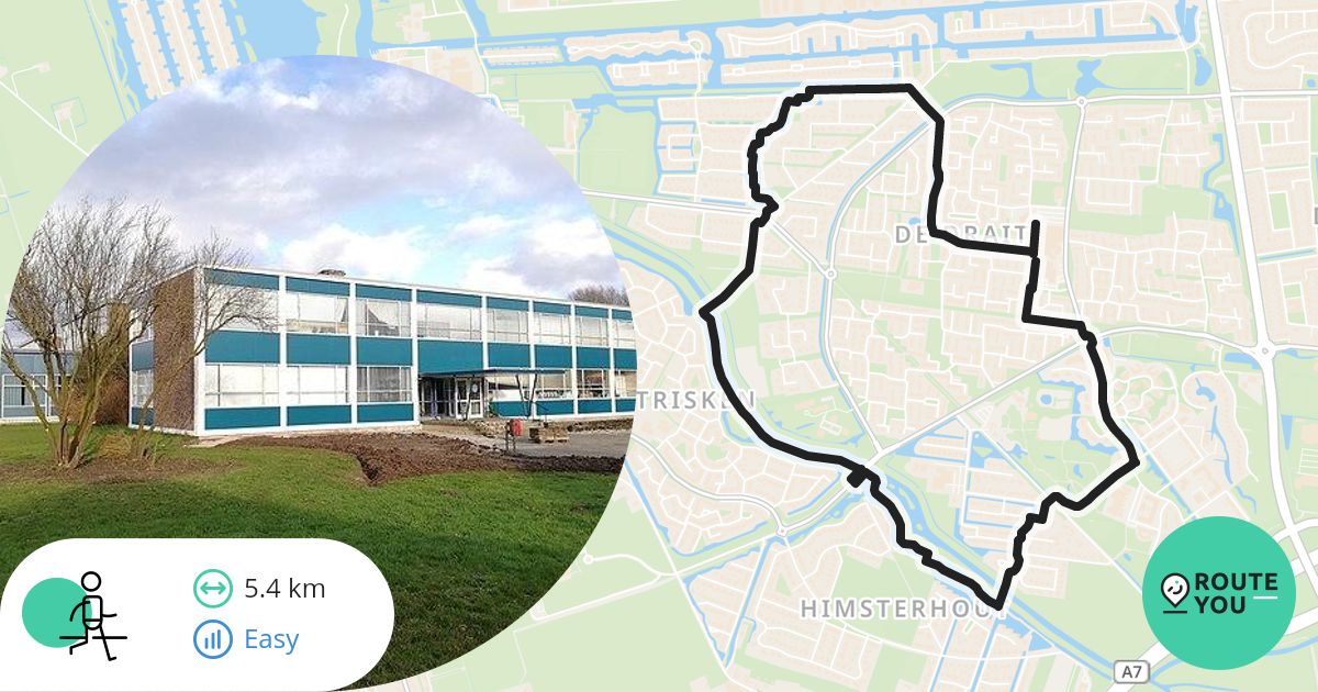 #rondjelopen Drachten / De Drait - De Trisken - Morra - Wandelroute ...