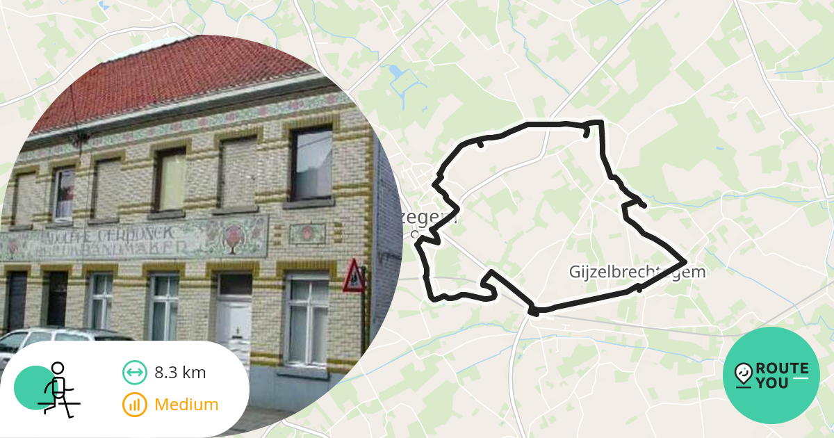 Anzegem - Wandelroute | RouteYou