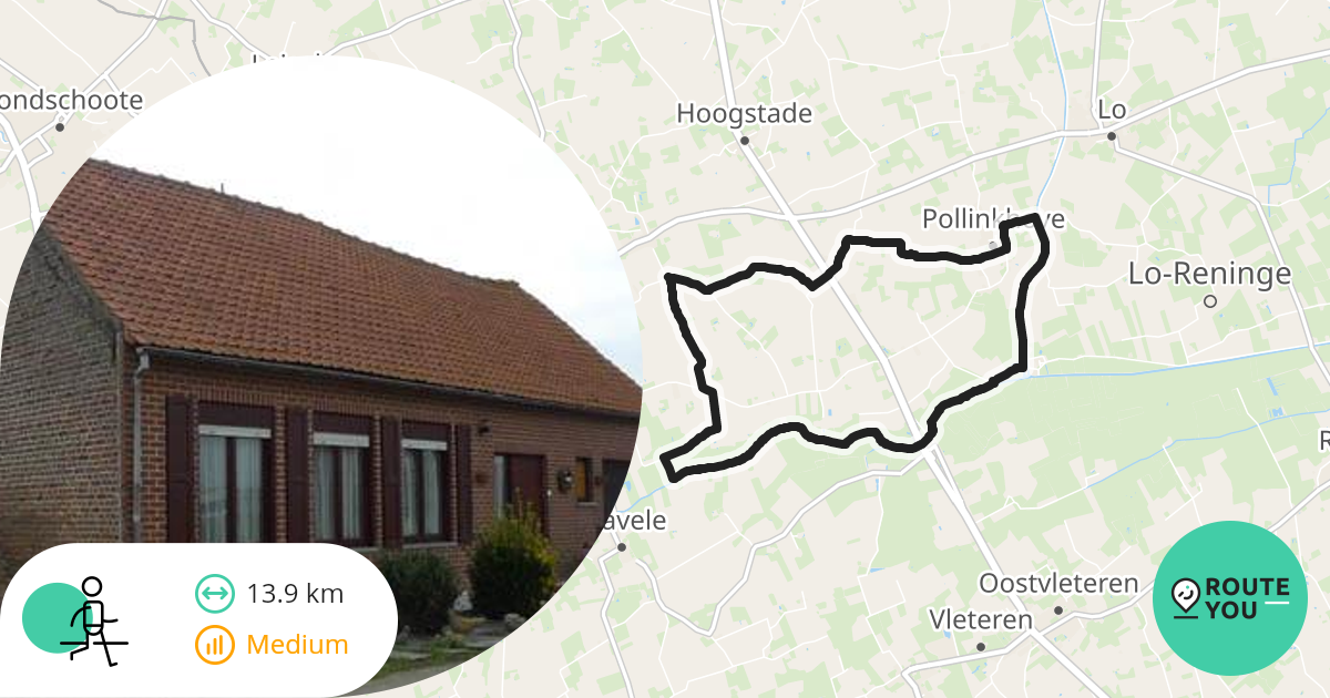 Natuur en wandelen: Westhoek - Wandelroute | RouteYou