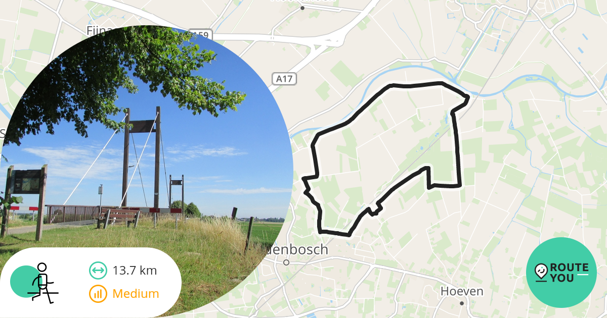 Een wandelroute om van te genieten in Hoeven - Wandelroute | RouteYou