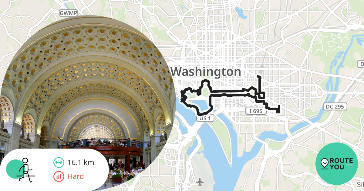 Washington D.C. major spots - tour - Walking route | RouteYou