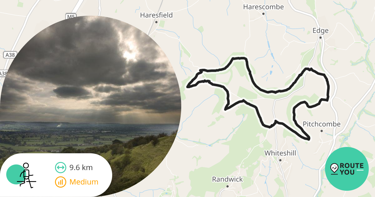 Enjoy the outdoors: Edge Common - Walking route | RouteYou