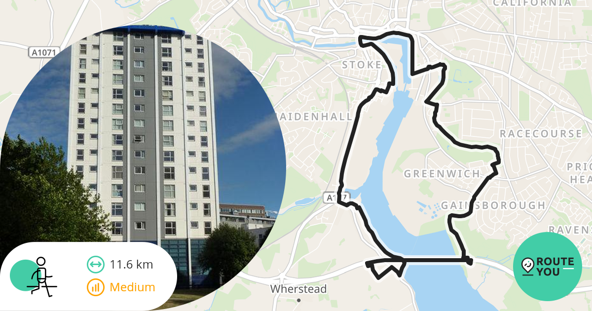 Stour & Orwell Walk - Walking route | RouteYou