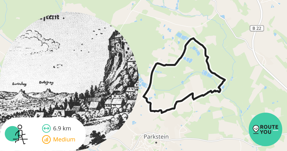 Wandern und genießen: Parkstein - Wanderweg | RouteYou